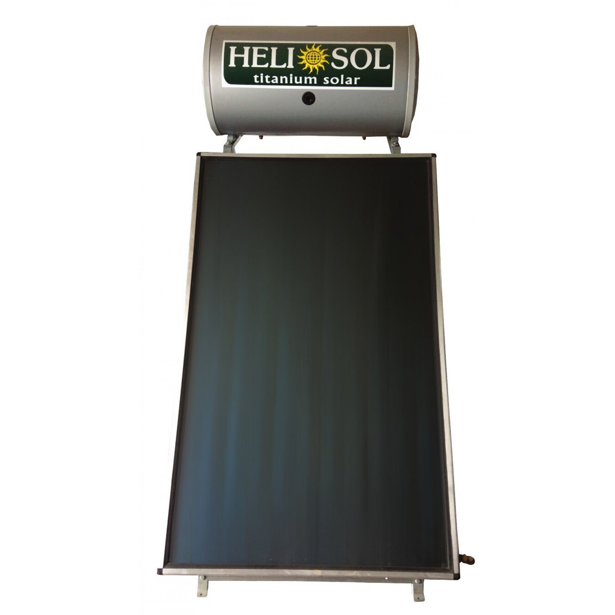 ᐉ Thermosiphon System Heliosol, für Solarheizung Modell Titanium Solar ...